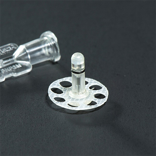 Non-magnetic One Channel Silicone Mouse Mesh Buttons | Vascular Access ...